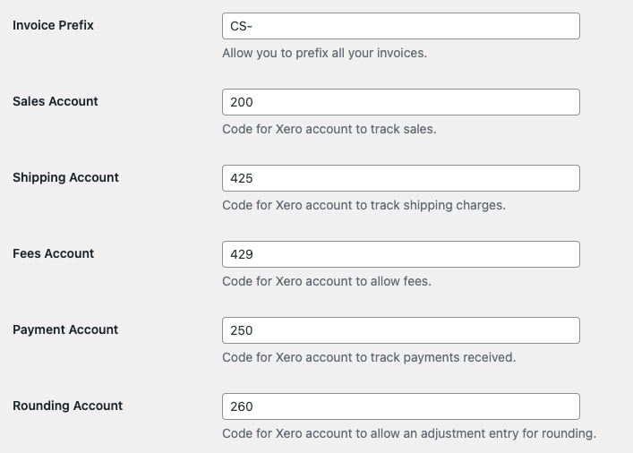 Xero Documentation - WooCommerce