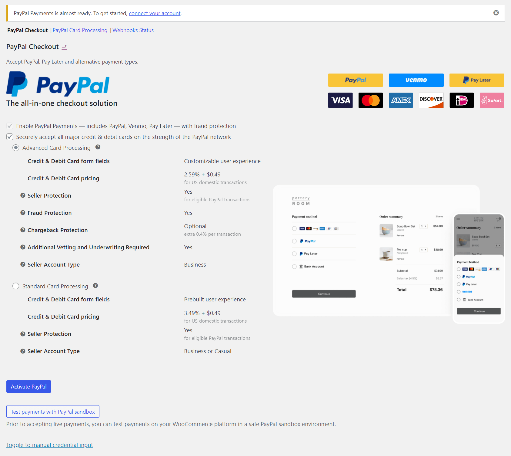 PayPal Payments Upgrade Guide - WooCommerce
