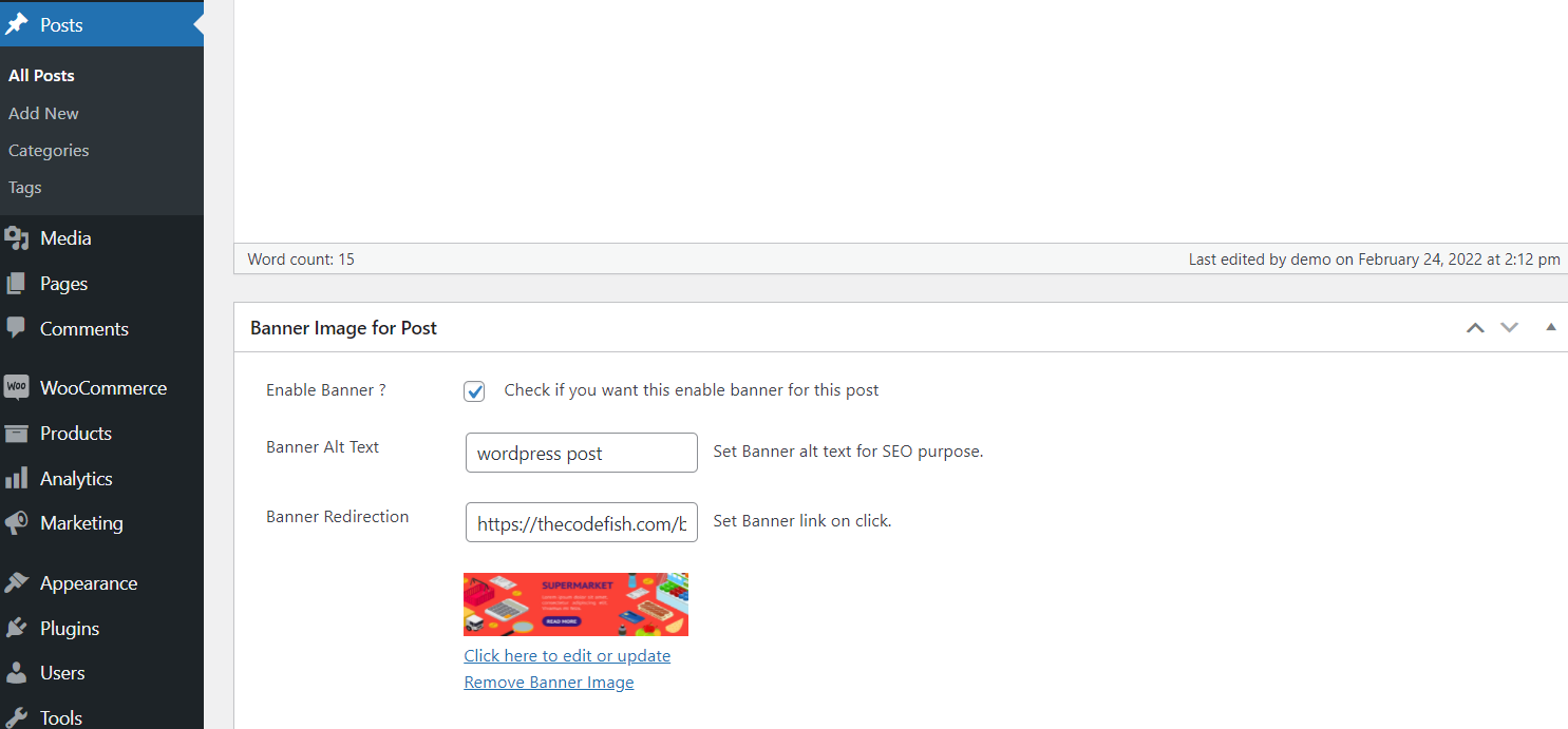 WooCommerce Banner Plugin, Add Banners to Product and Shop