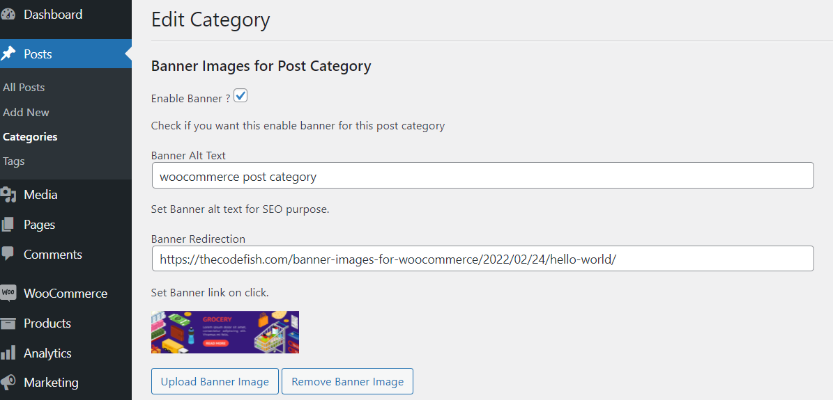 WooCommerce Banner Plugin, Add Banners to Product and Shop