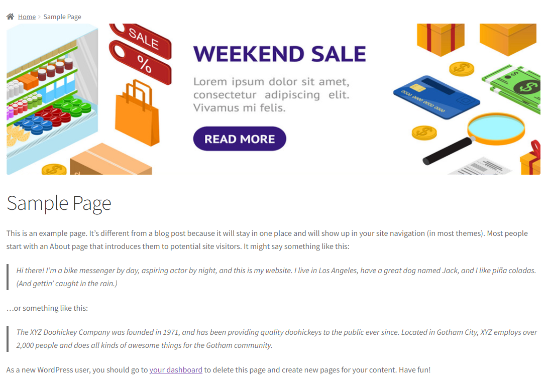 WooCommerce Banner Plugin, Add Banners to Product and Shop