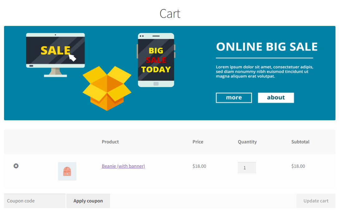 WooCommerce Banner Plugin, Add Banners to Product and Shop