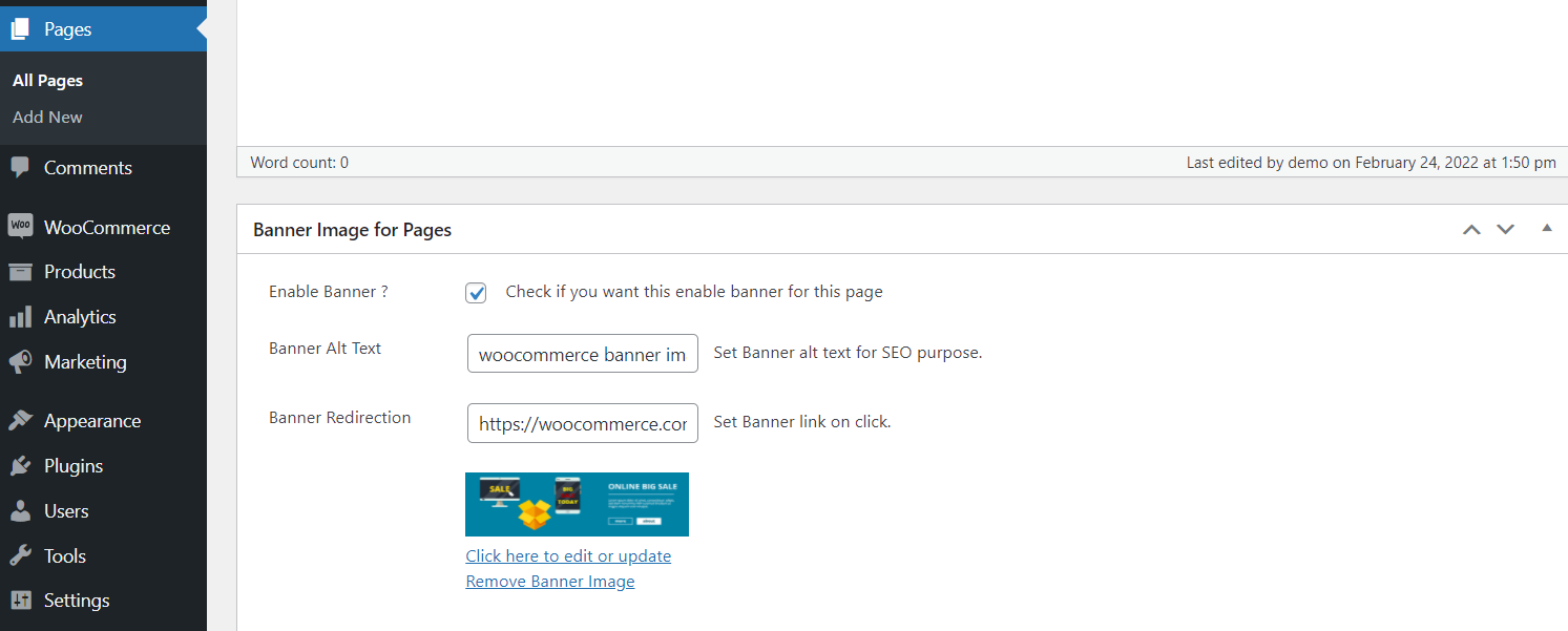 WooCommerce Banner Plugin, Add Banners to Product and Shop