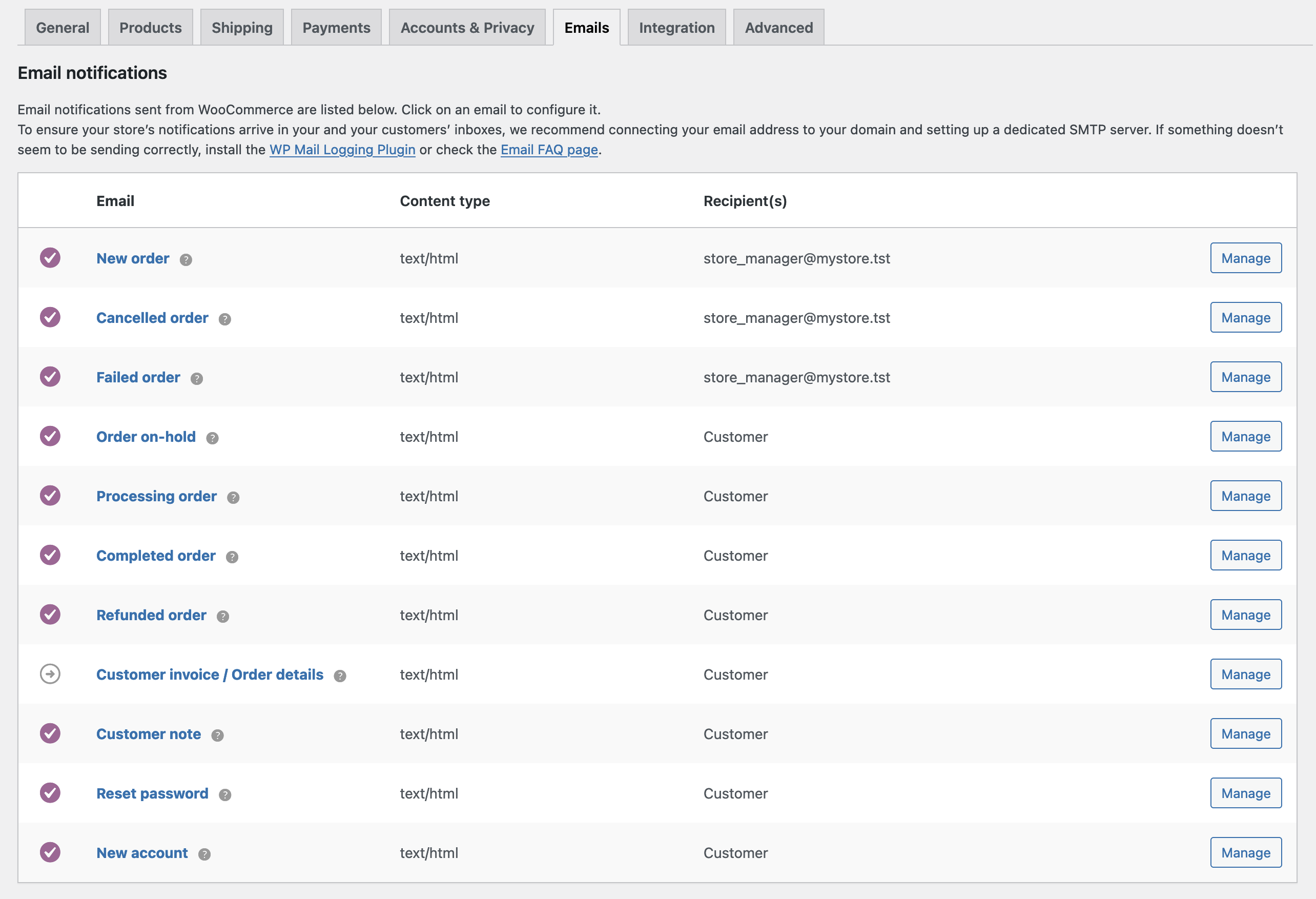 Configuring WooCommerce Settings - WooCommerce