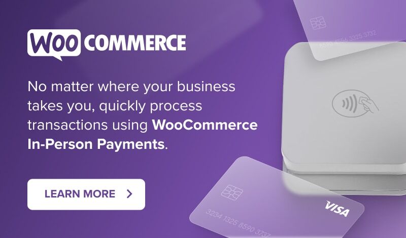 WooCommerce In-Person Payments - WooCommerce