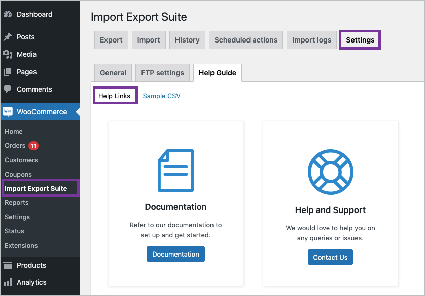 Import Export Suite For Woocommerce Documentation Woocommerce