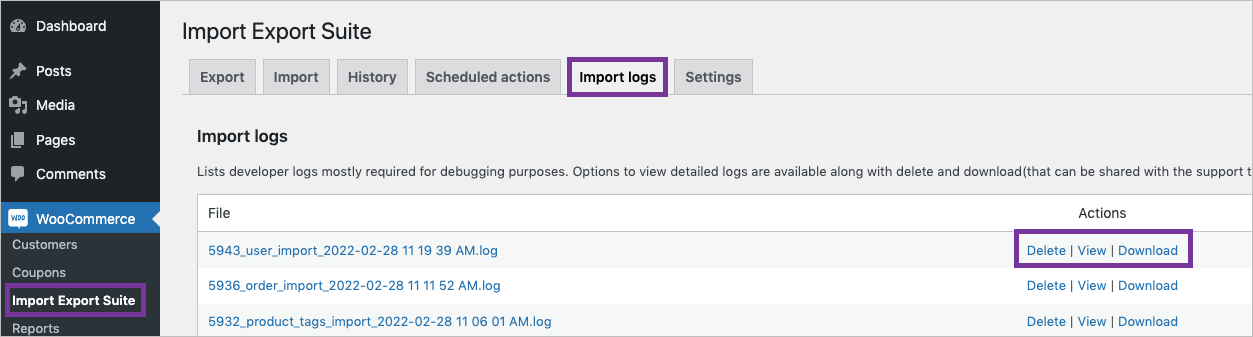 Import Export Suite for WooCommerce Documentation - WooCommerce