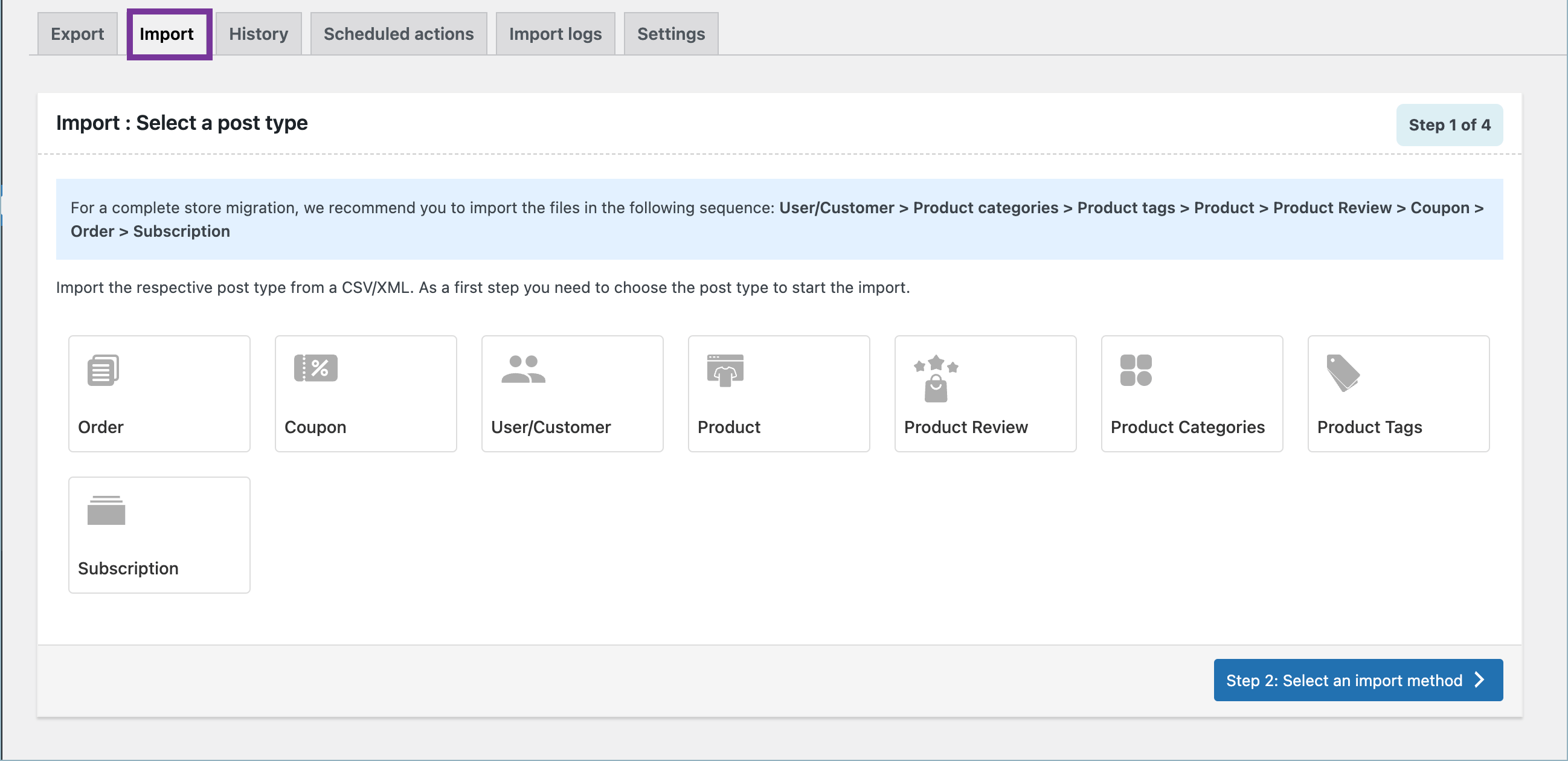 Import And Export Of Woocommerce Users Documentation Woocommerce