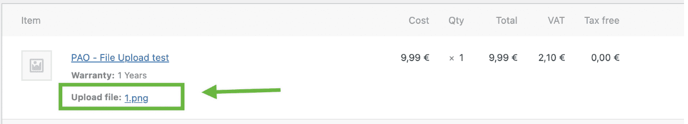Product Add-Ons - WooCommerce
