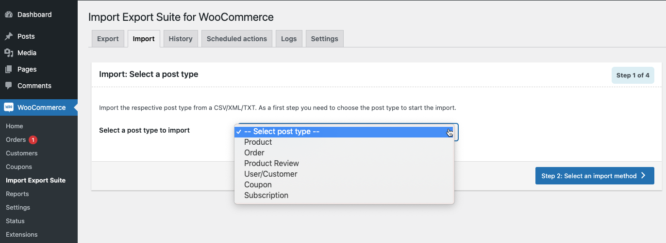 Import Export Suite for WooCommerce - WooCommerce