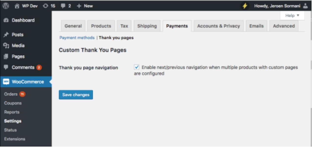 How to Customize a WooCommerce Thank You Page