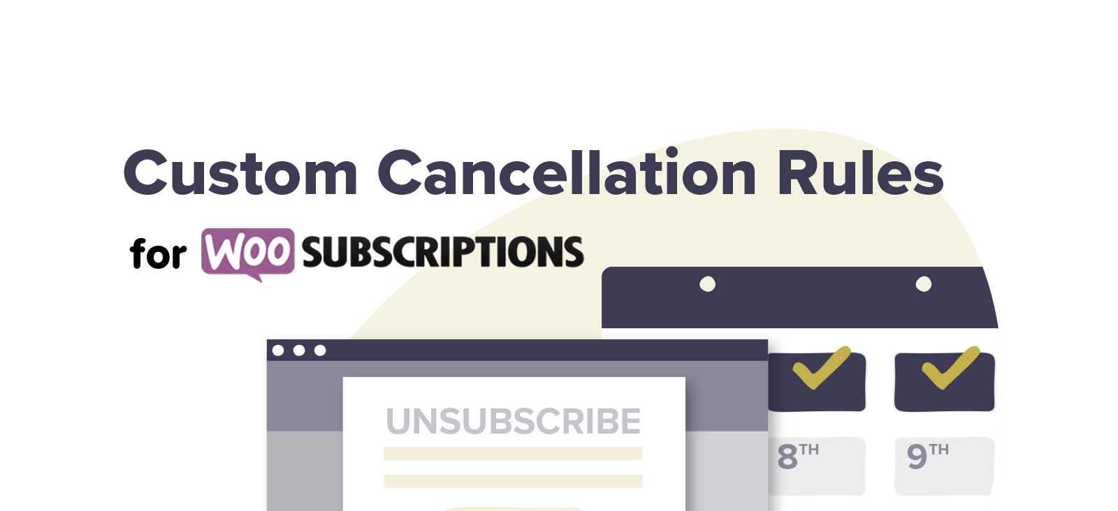 Custom Cancelation Rules For Woocommerce Subscriptions Woocommerce Marketplace