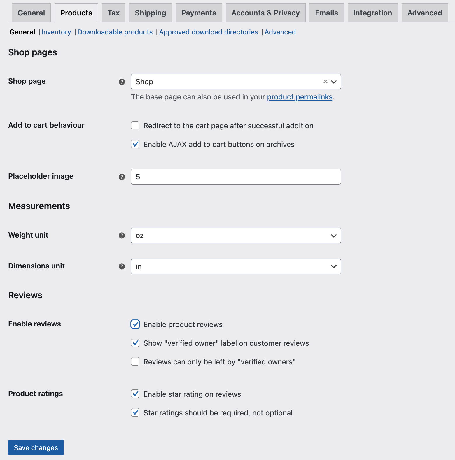 Configuring WooCommerce Settings Documentation - WooCommerce
