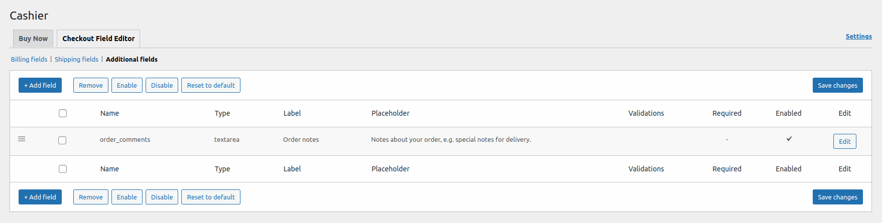 Checkout Field Editor Documentation - WooCommerce