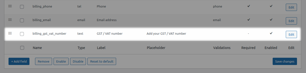 Checkout Field Editor Documentation - WooCommerce