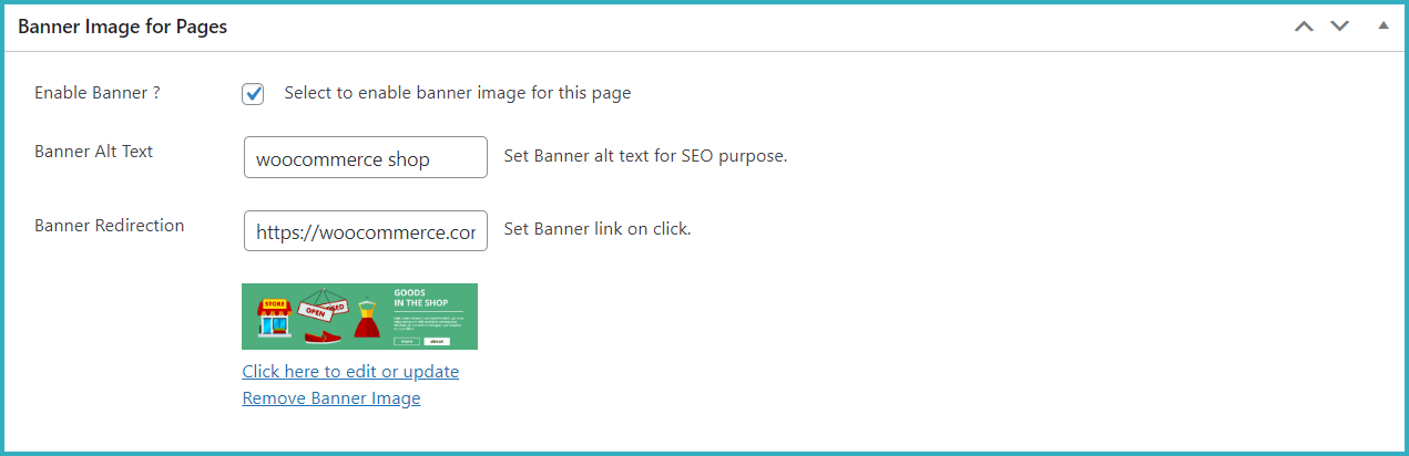 WooCommerce Banner Plugin, Add Banners to Product and Shop