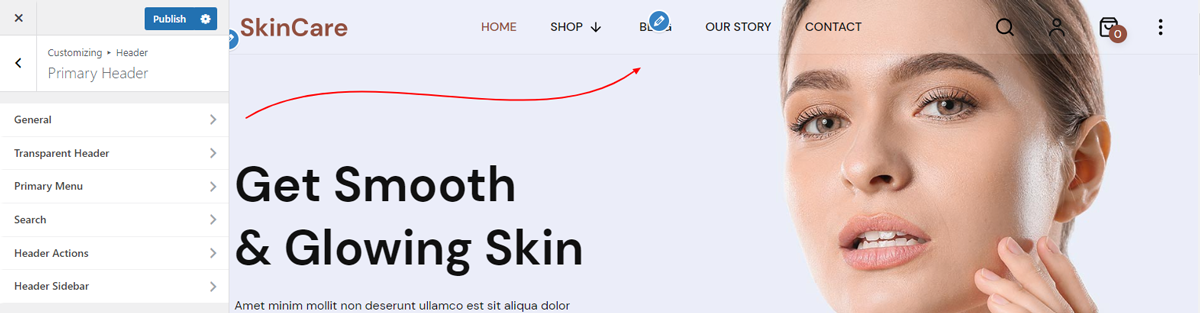 SkinCare Theme - WooCommerce