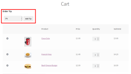 Tip Pro For WooCommerce WooCommerce