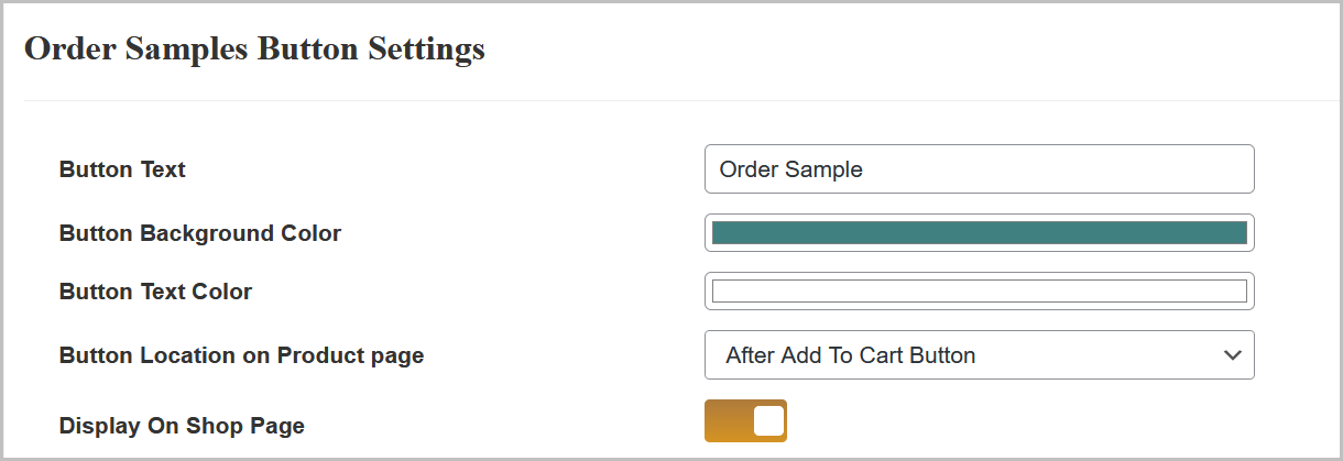 WooCommerce Product Samples Plugin - Offer Product Samples