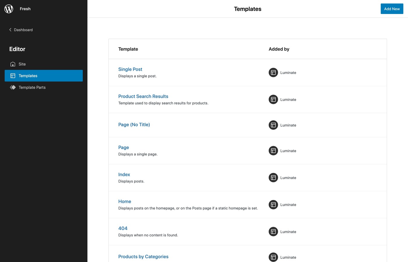 Luminate Theme Documentation Documentation - WooCommerce