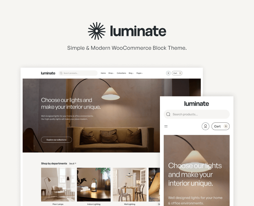 Luminate - WooCommerce