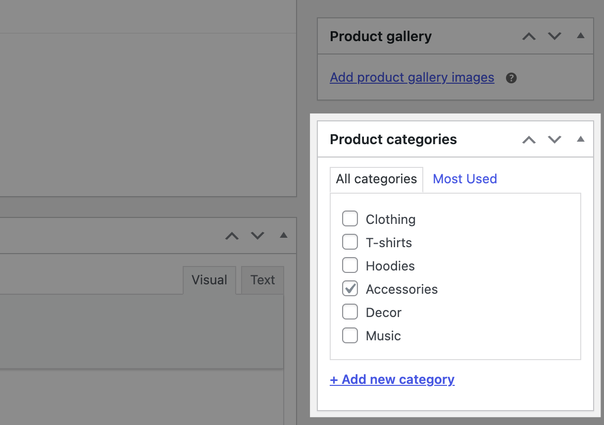 Managing Product Categories, Tags and Attributes Documentation ...