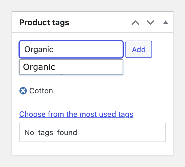 Managing Product Categories, Tags and Attributes Documentation ...