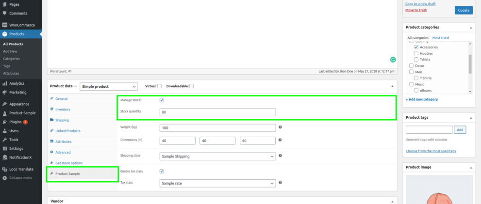Free Product Sample for WooCommerce Documentation - WooCommerce