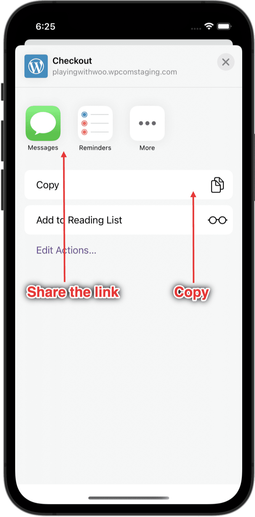 Share Payment Link Documentation - WooCommerce