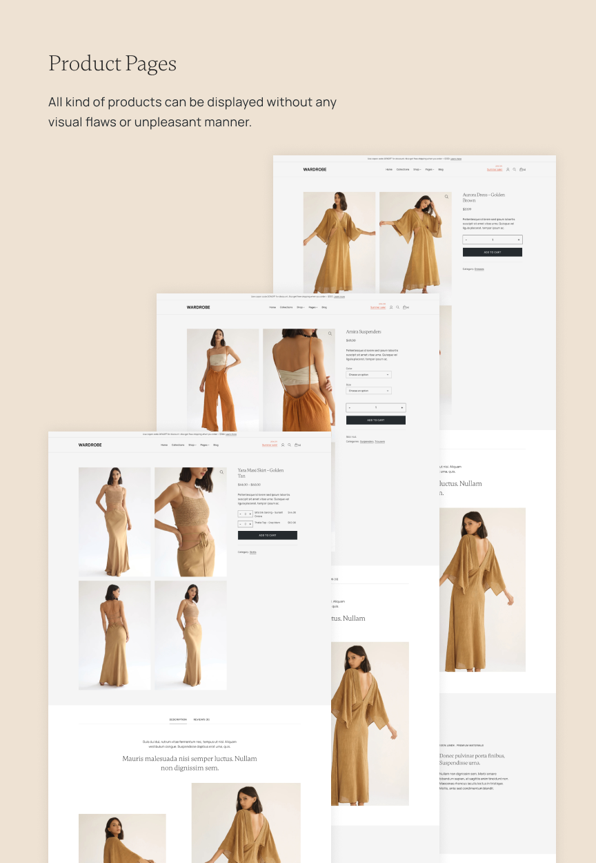 Wardrobe - Minimal Fashion Block Theme for WooCommerce