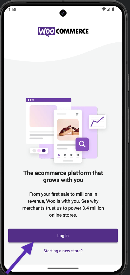 How to Login into the App Documentation - WooCommerce