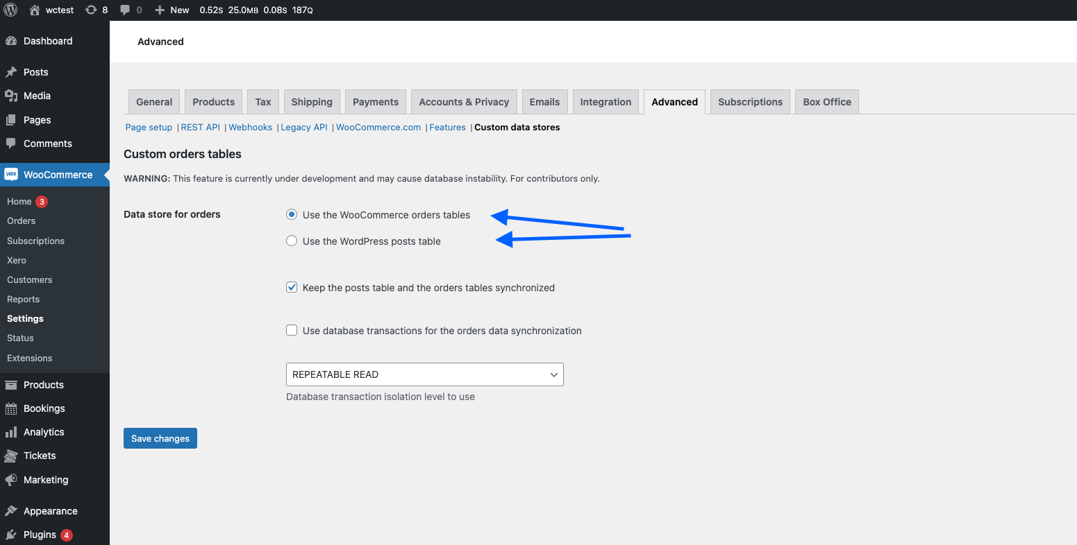 High-Performance Order Storage - WooCommerce