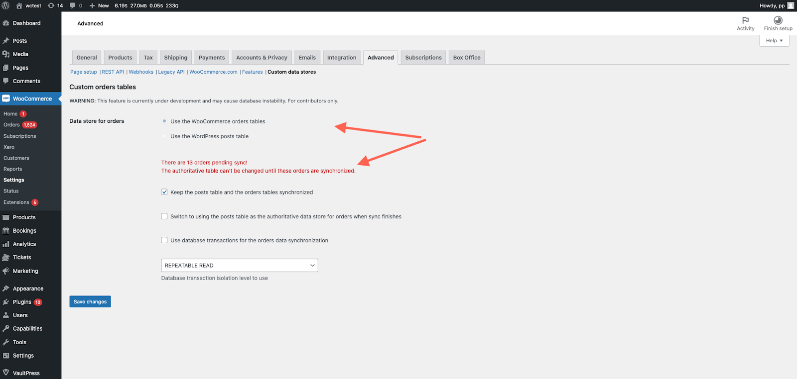 High-Performance Order Storage - WooCommerce