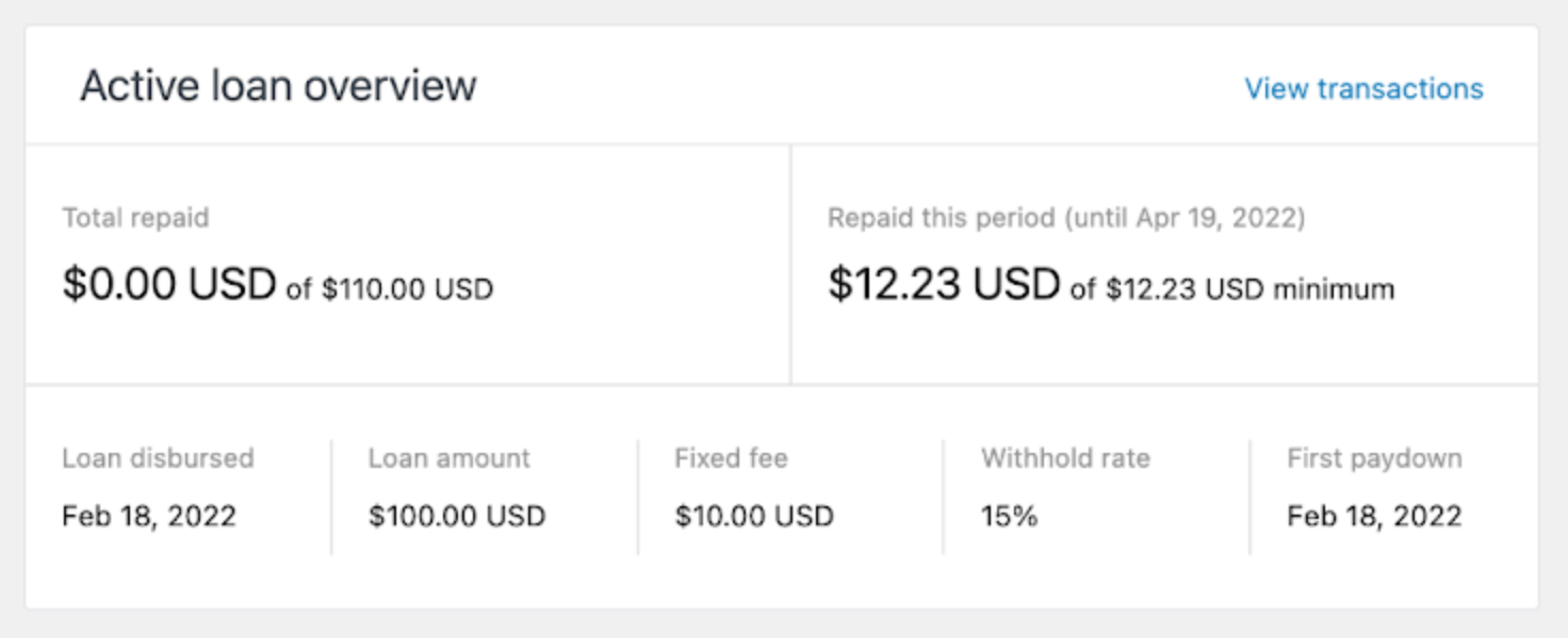 WooPayments: Stripe Capital - WooCommerce