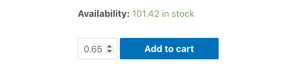 Decimal Quantities Documentation - WooCommerce