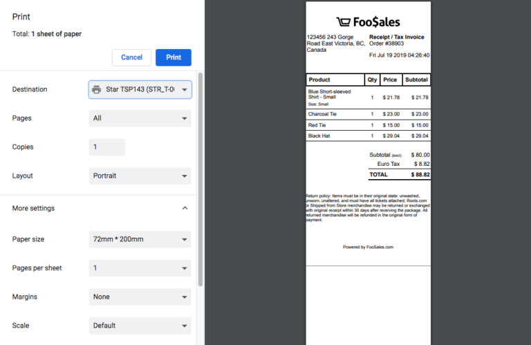Invoices and Receipts Documentation - WooCommerce