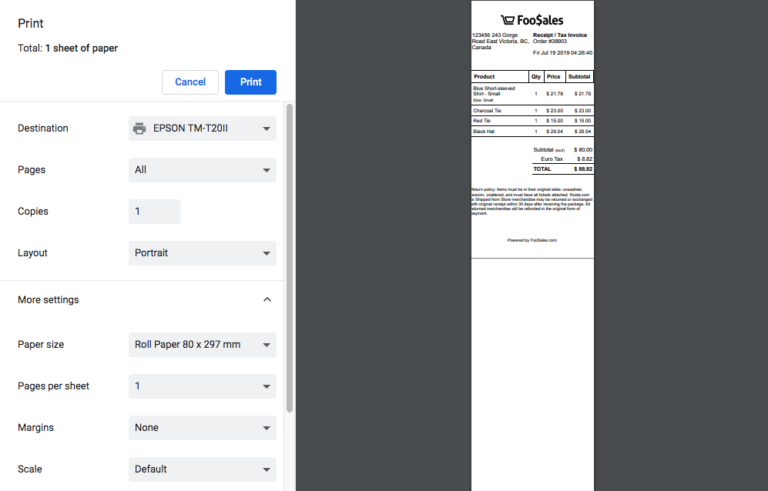 Invoices and Receipts Documentation - WooCommerce
