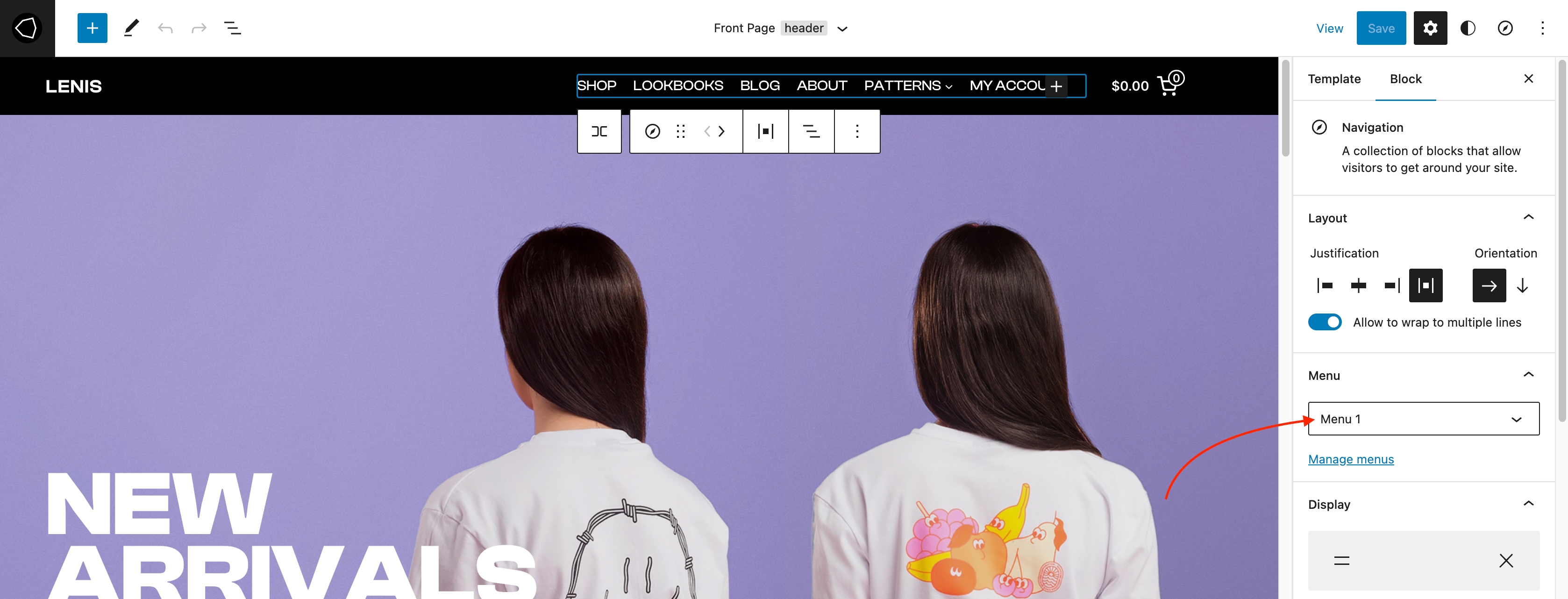 Lenis Documentation - WooCommerce
