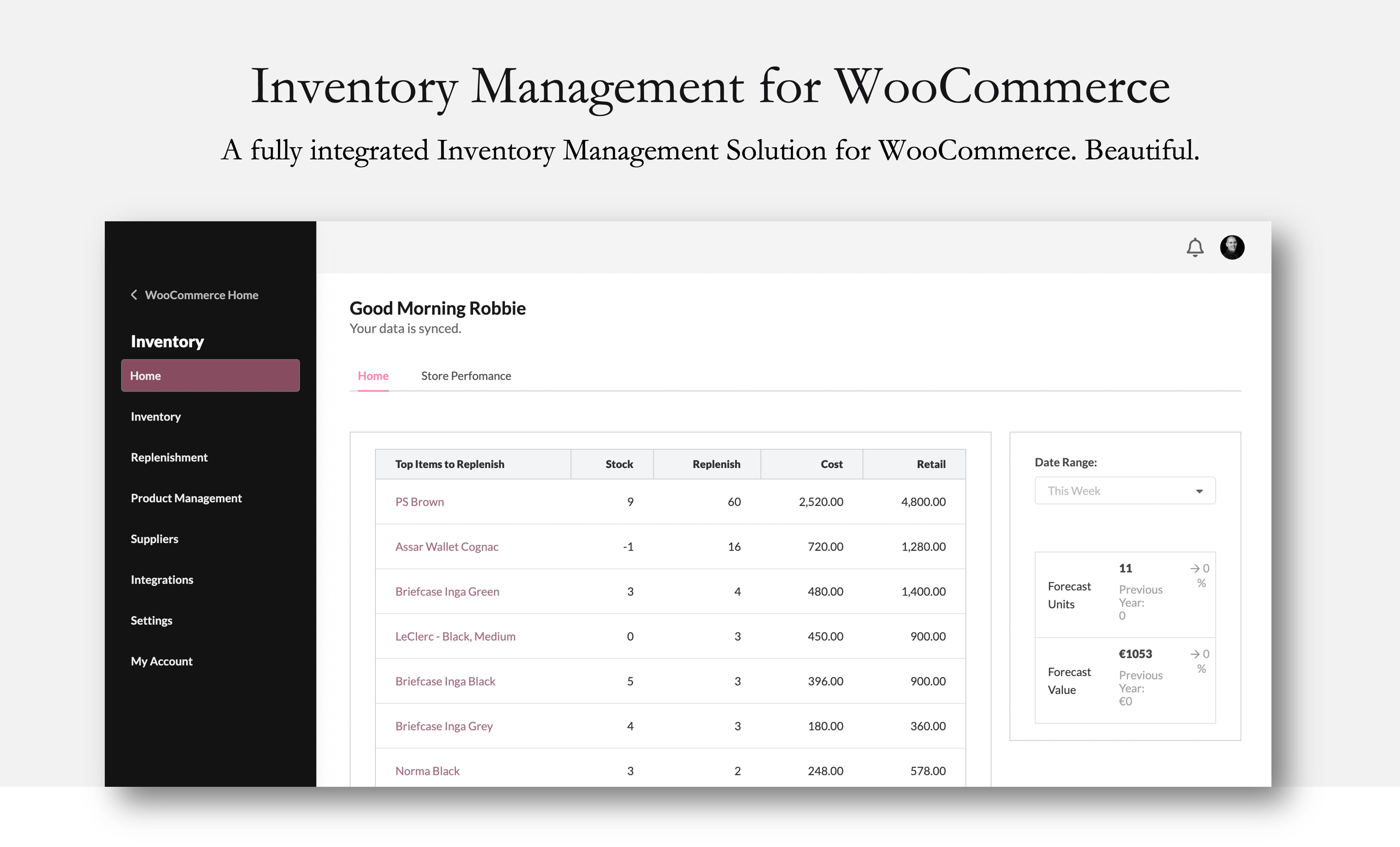 Inventory Management for WooCommerce - WooCommerce Marketplace