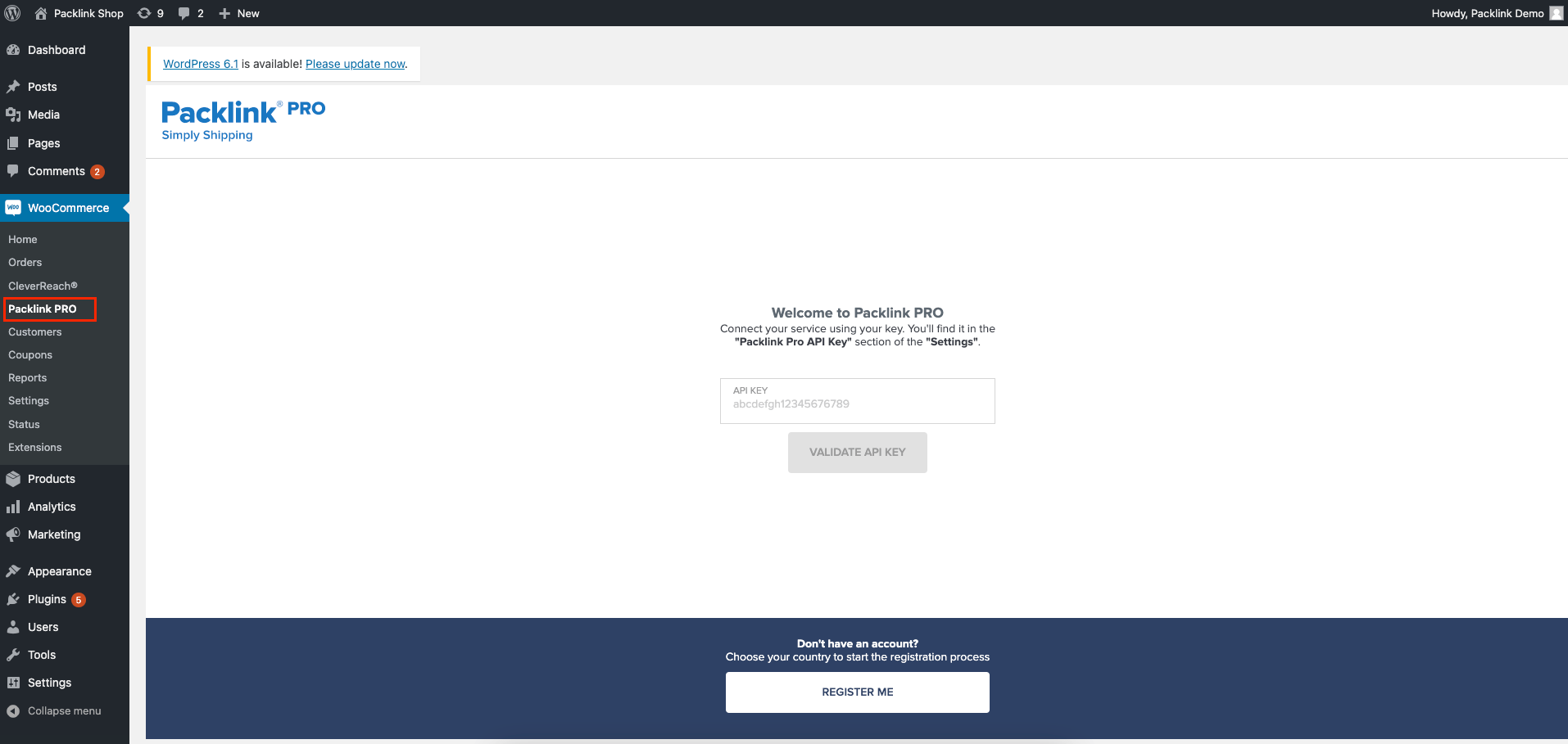 Packlink PRO Woocommerce extension / plugin Documentation - WooCommerce