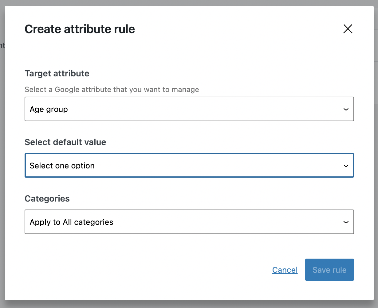 Attribute mapping Documentation - WooCommerce