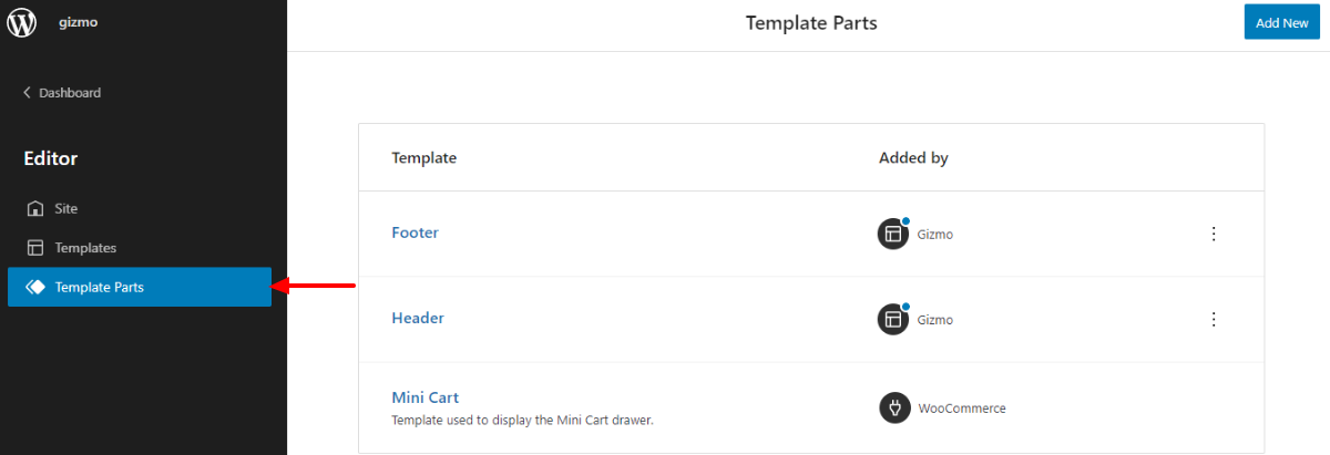Gizmo Theme Documentation - WooCommerce