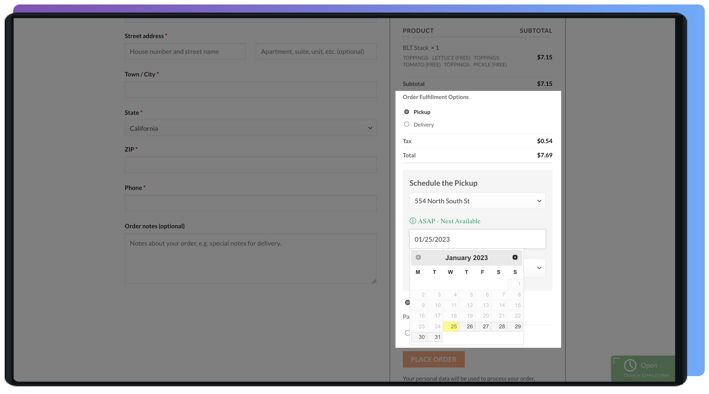 Pickup Delivery Agent for WooCommerce - WooCommerce Marketplace