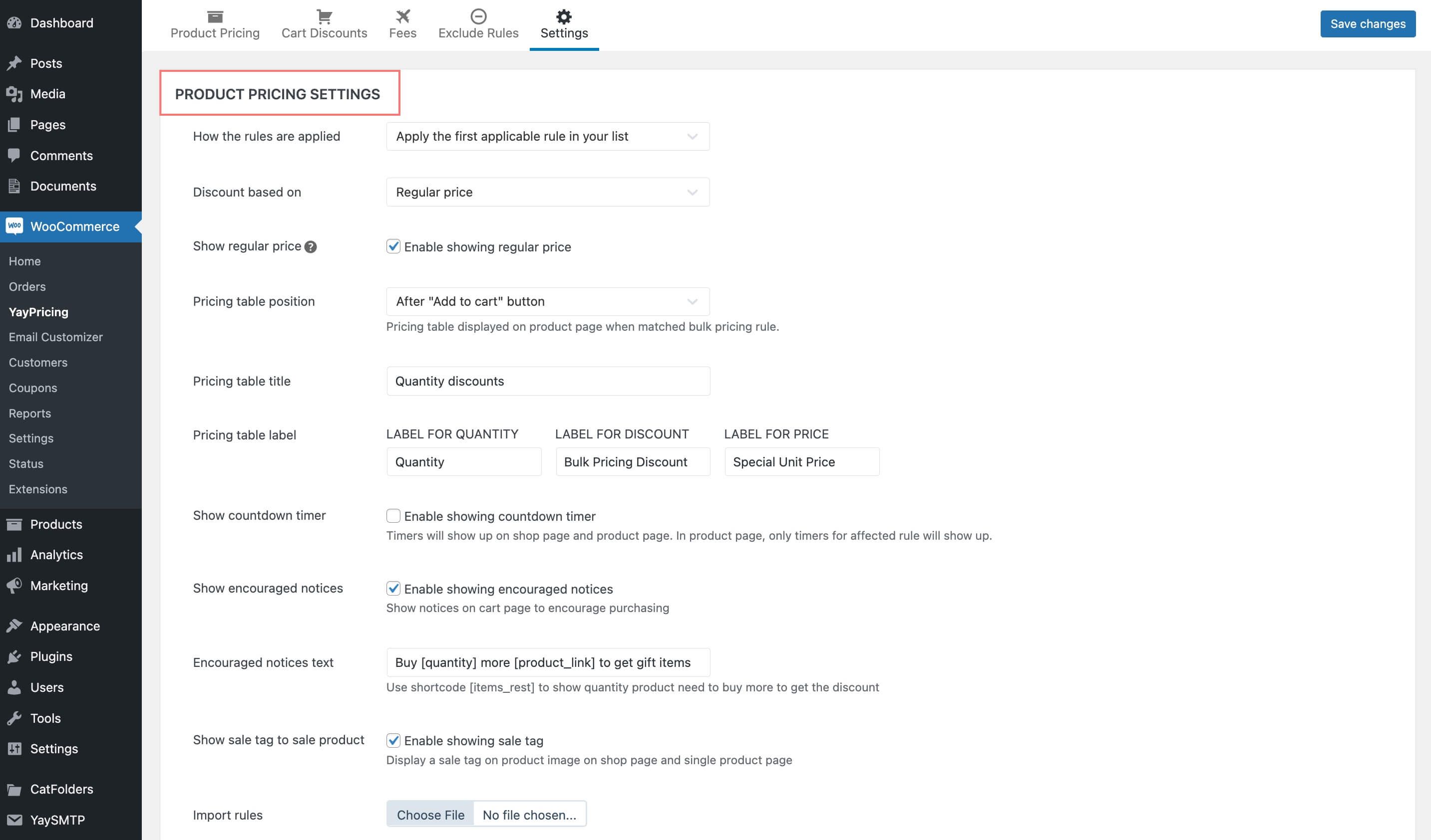 Dynamic Pricing And Discounts Yaypricing Woocommerce