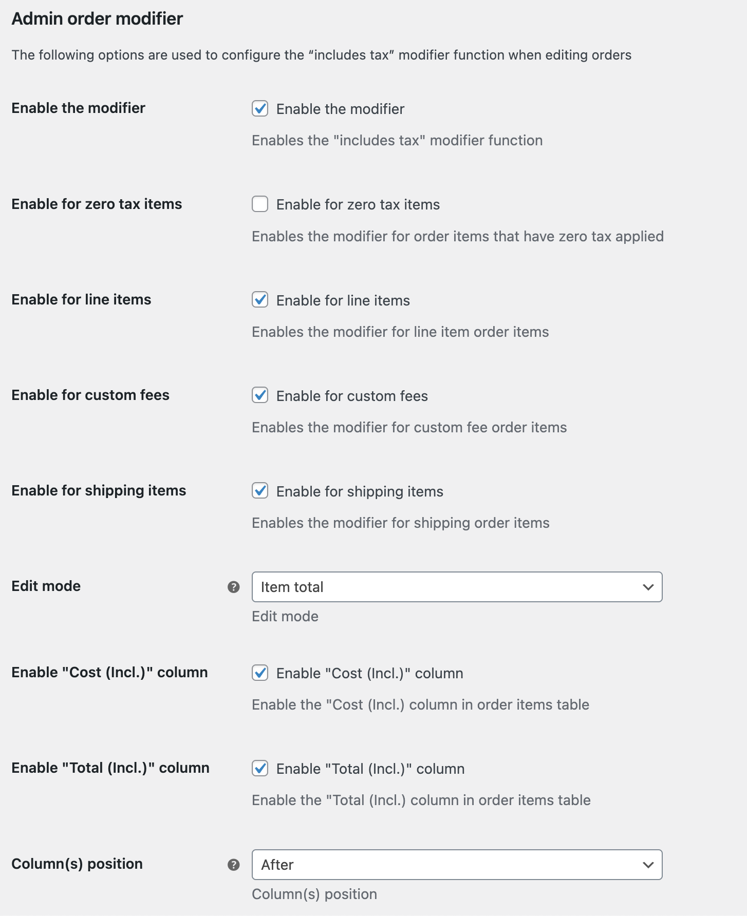 Admin Order Modifier - WooCommerce