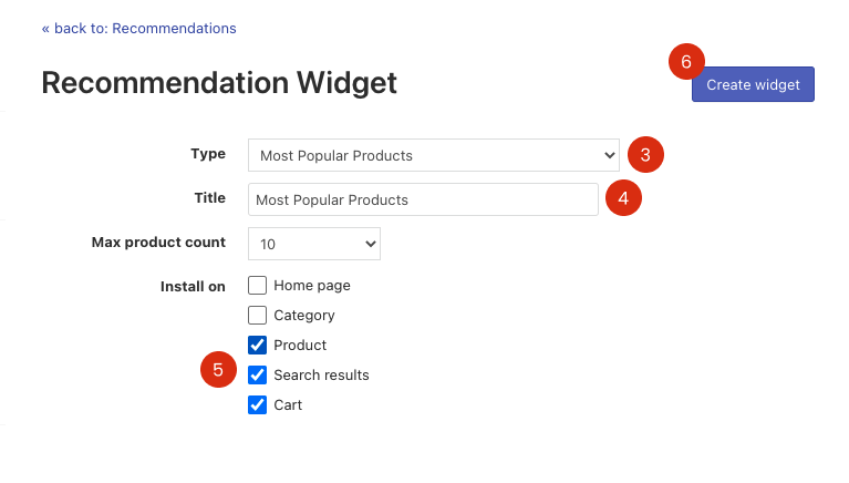 Searchanise Recommendation blocks Documentation - WooCommerce
