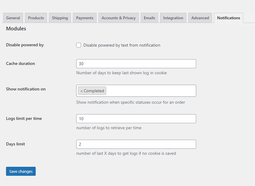 Notifications for WooCommerce - WooCommerce