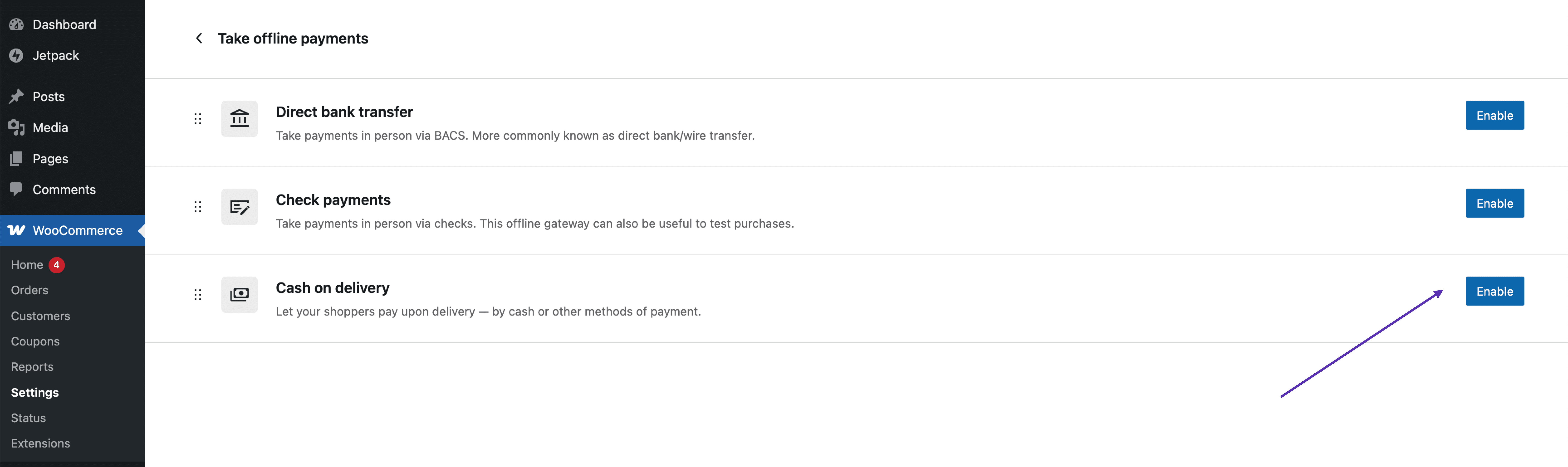 Cash on Delivery Documentation - WooCommerce