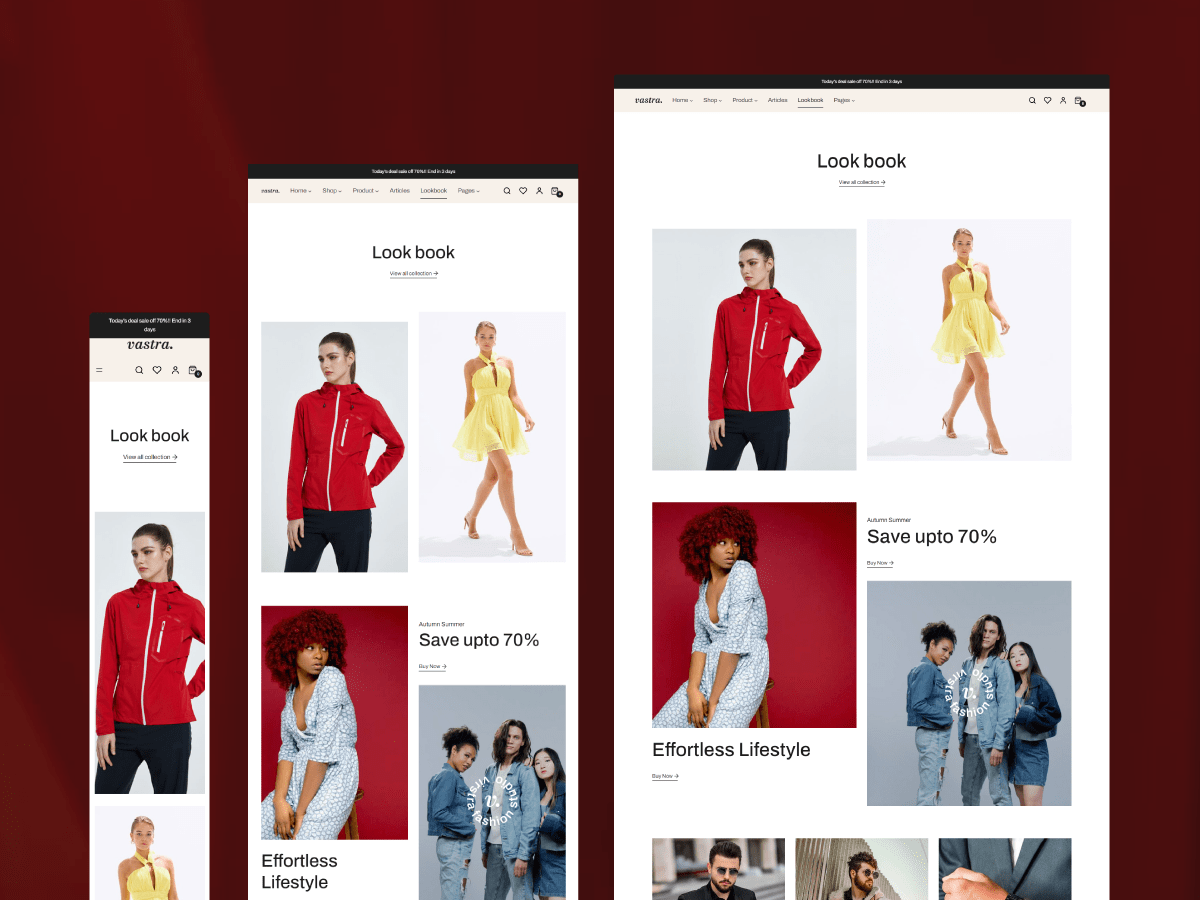 Vastra - Fashion and Clothing WooCommerce Theme