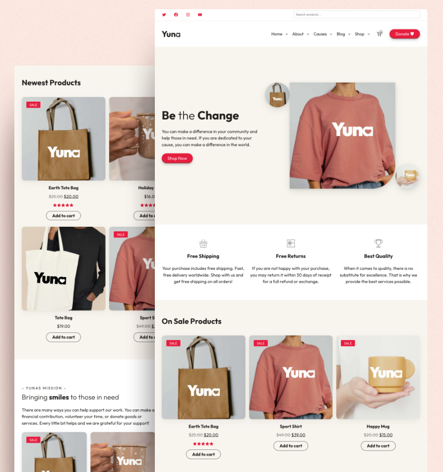 Yuna - WooCommerce
